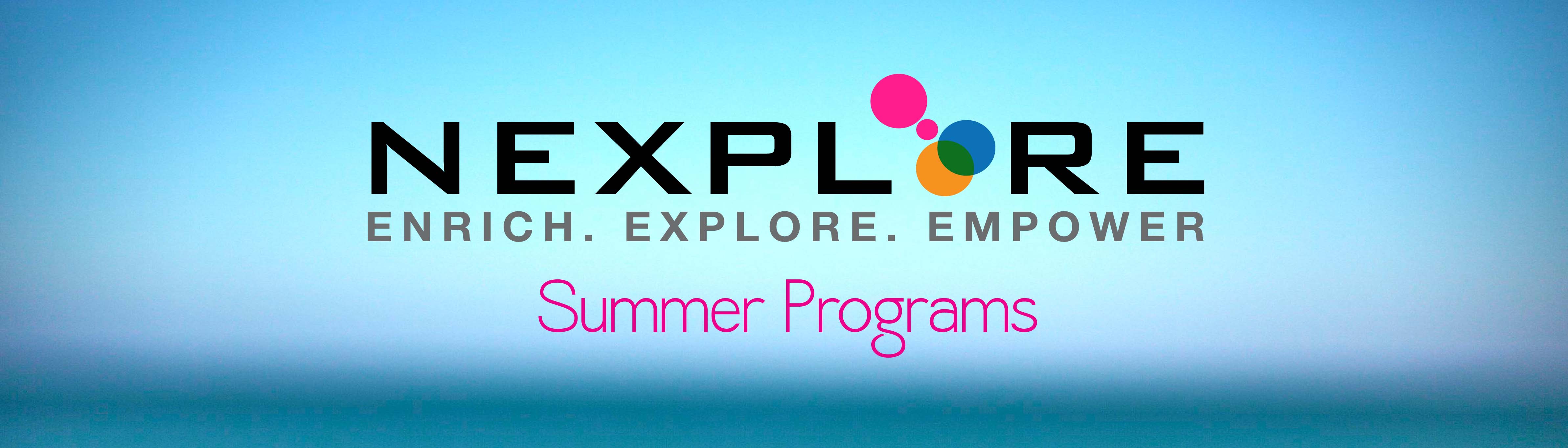 Summer Programs! – Nexplore USA